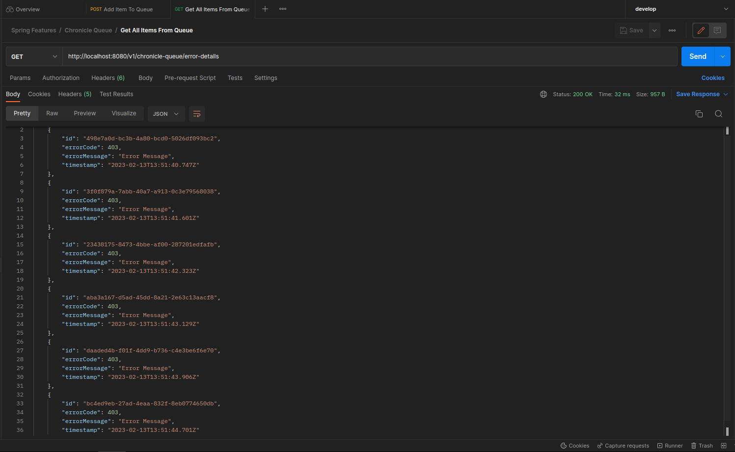 Chronicle Queue - 2D-Garden